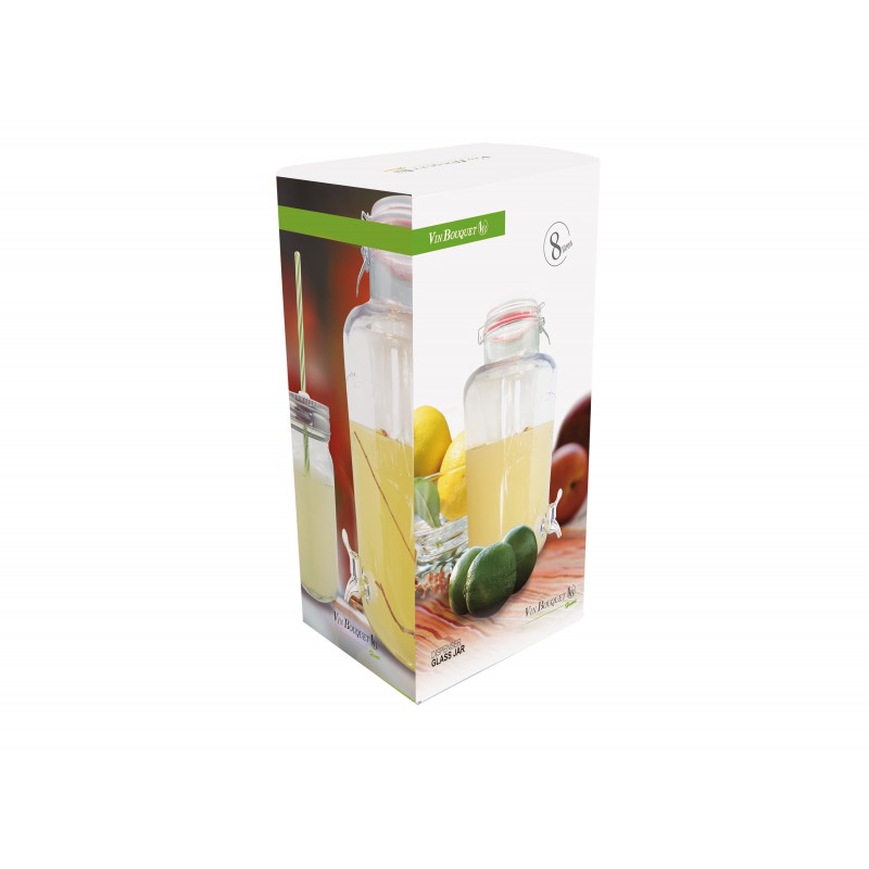 Recipient 8L cu robinet pentru limonada FIH099 - Deco-in